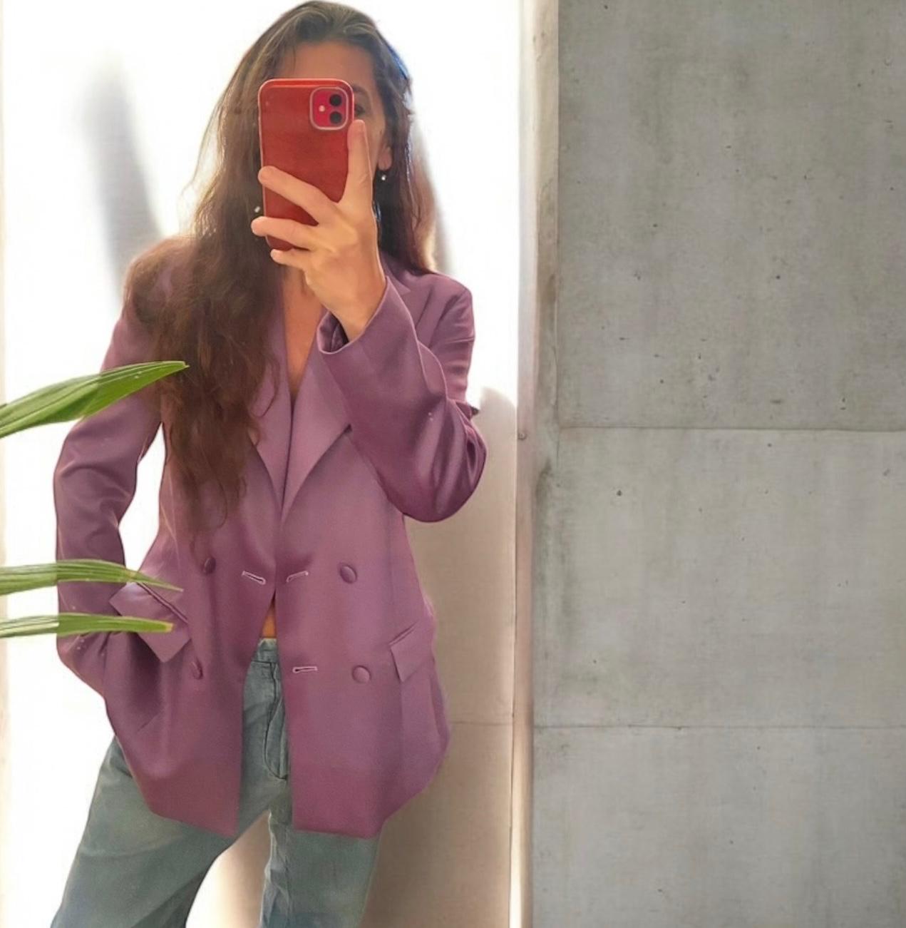 The Violet Double-Breasted Blazer - suite123 • Treat yourself today